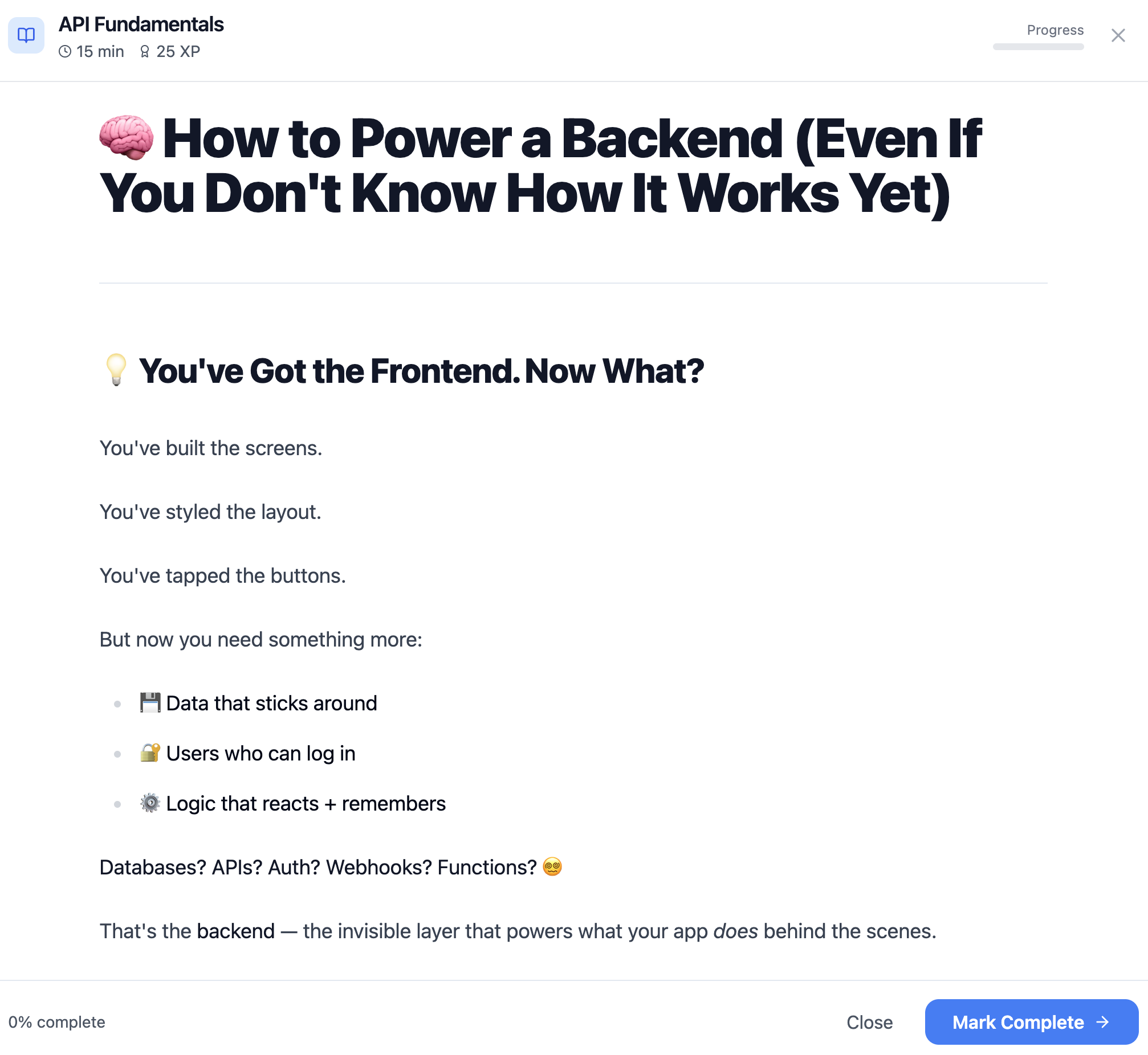 V Codinator | Duolingo for Vibe Coding